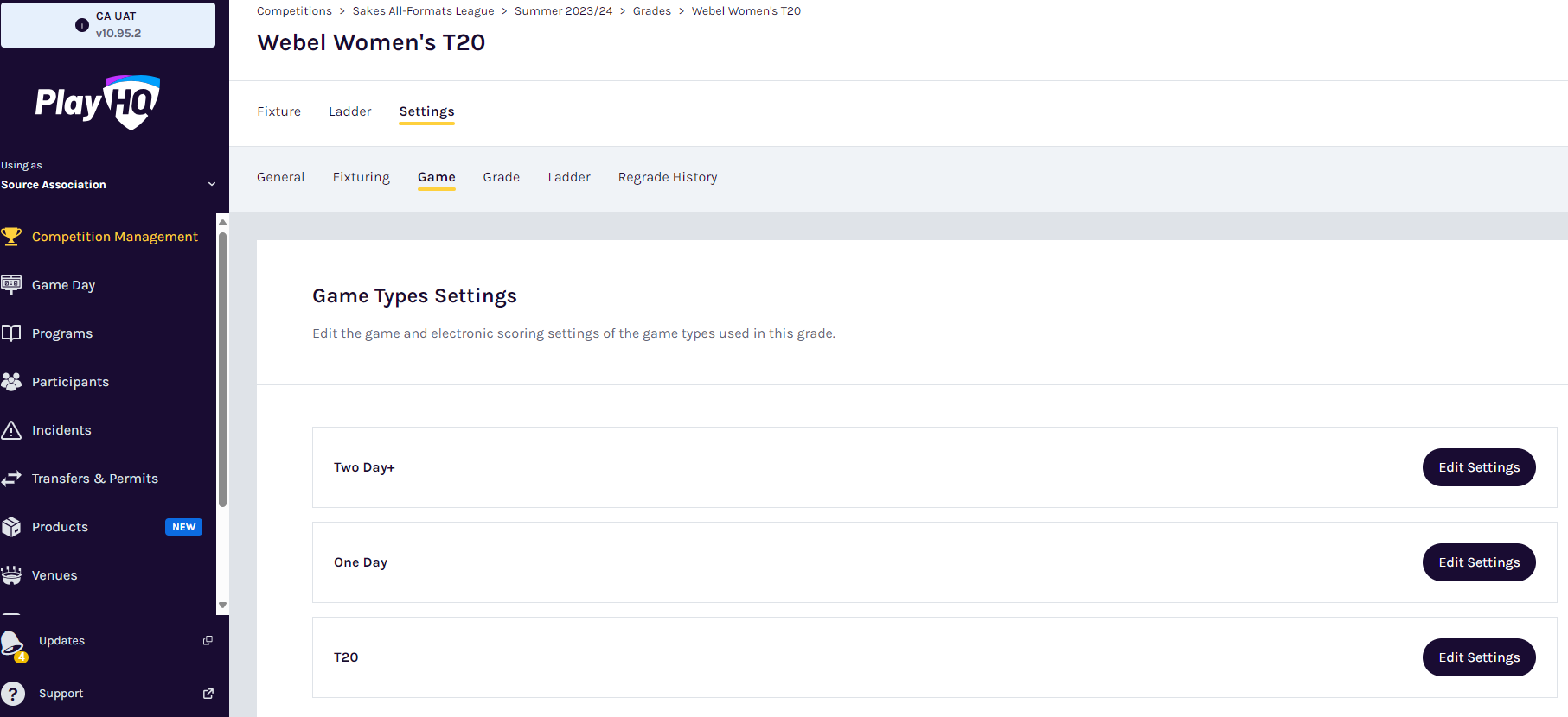 Mandating Coach selecting in Team Selection (Association) – Play Cricket Support