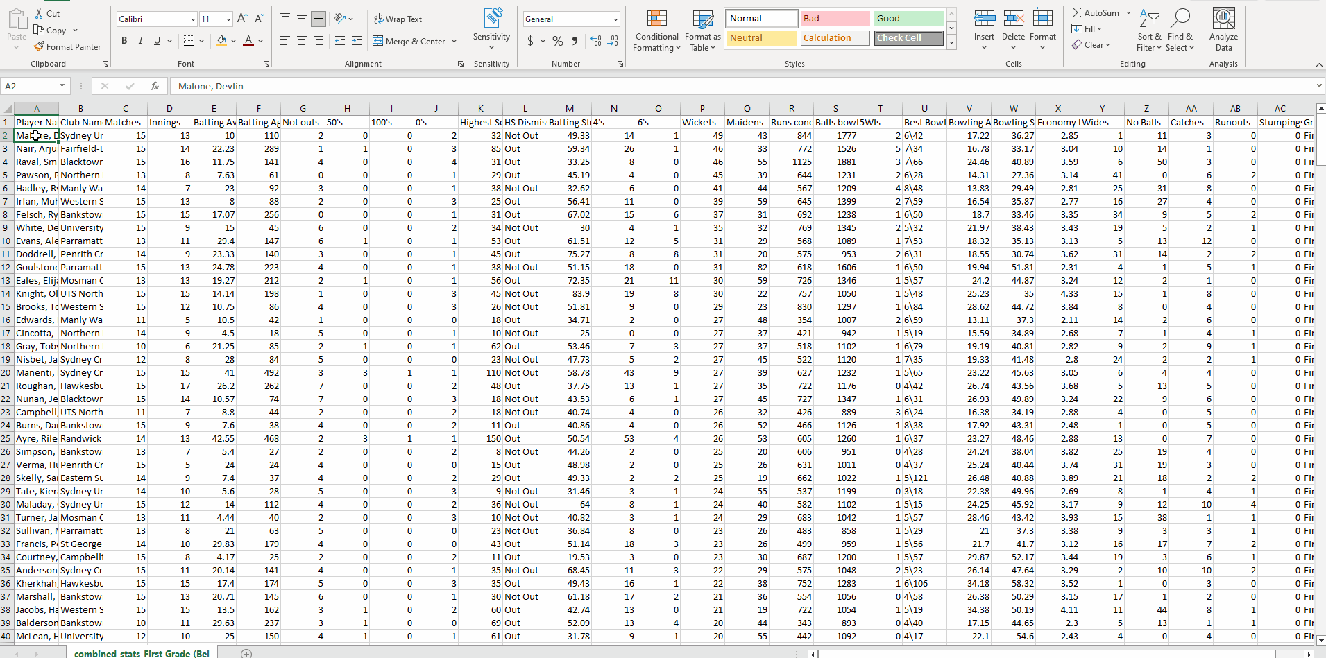 Champion Player Reporting Tool (Template downloadable at bottom of the ...