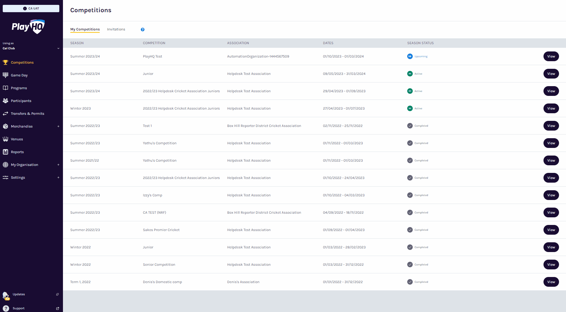 Setting Up a Registration Form – Play Cricket Support